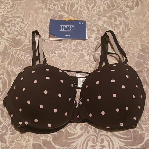 Simply Styled | Intimates & Sleepwear | Simply Styled 3pack Bras 38c ...